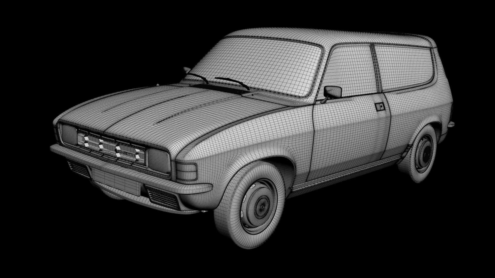 3D Austin Allegro Estate Model - TurboSquid 2269697