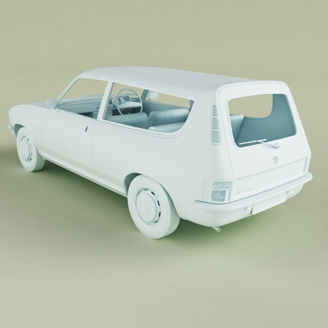 3D Austin Allegro Estate Model - TurboSquid 2269697