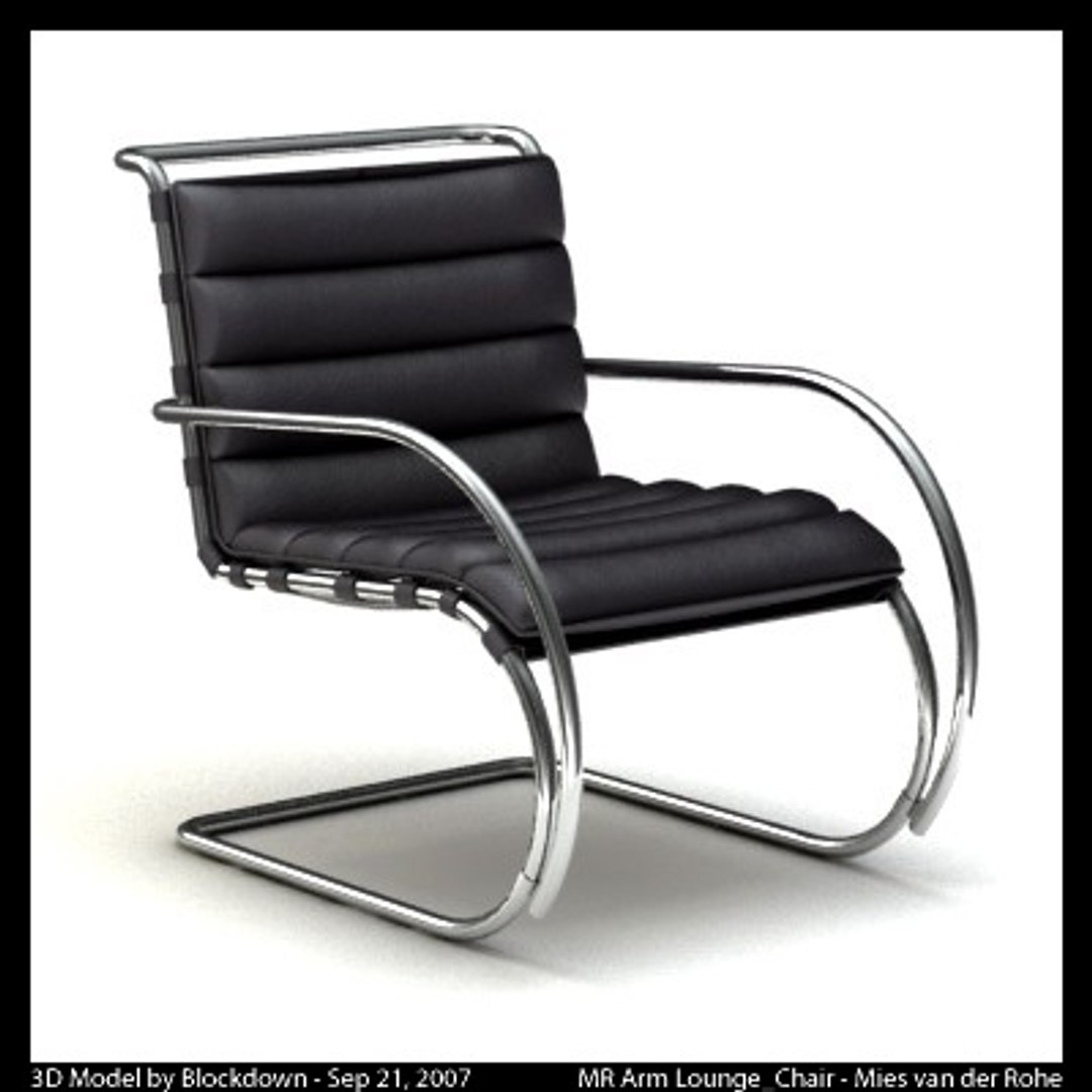 3ds Max Mies Van Leather