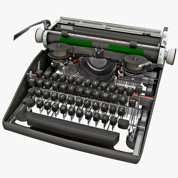 Typewriter 3D Models for Download | TurboSquid