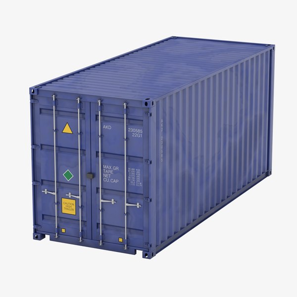 shipping container 3d max