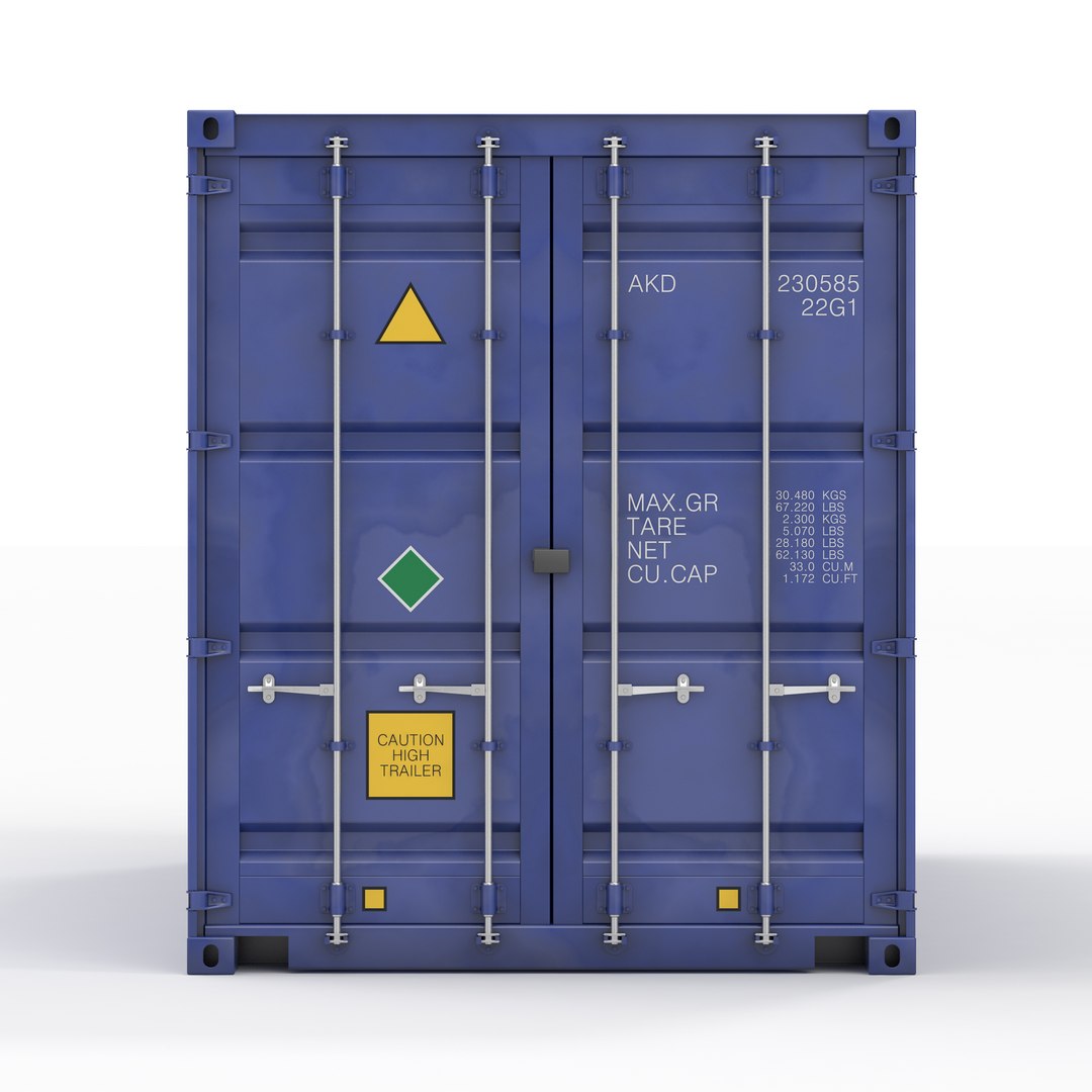 Shipping Container 3d Max