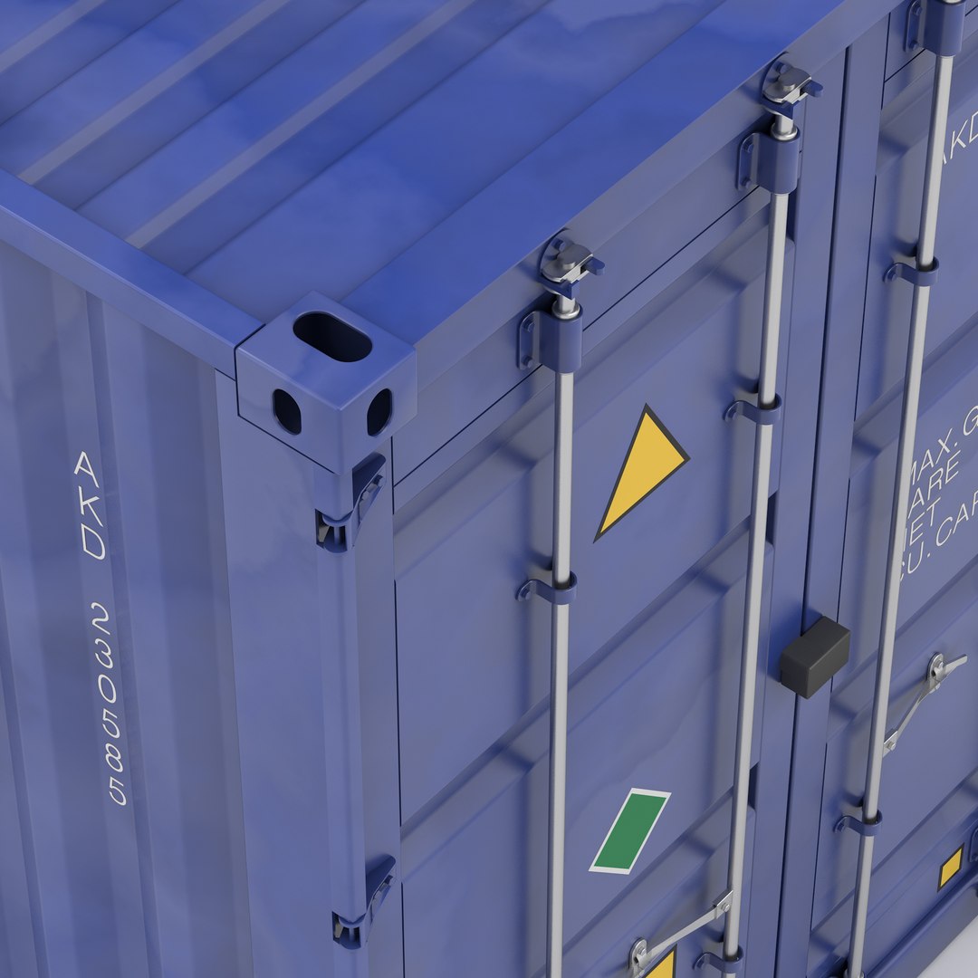 Shipping Container 3d Max