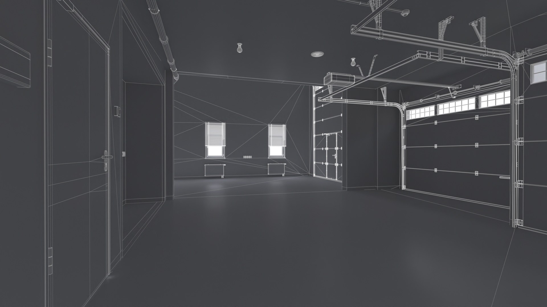 3D model Big Home Garage Base Interior UE5 - TurboSquid 2155293