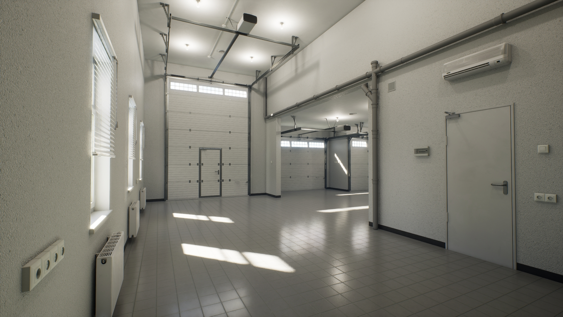 3D model Big Home Garage Base Interior UE5 - TurboSquid 2155293