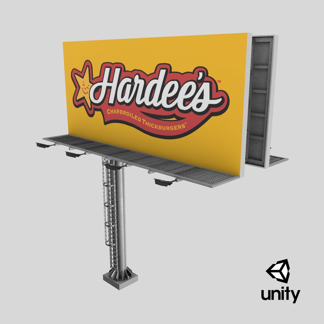 Detailed Billboard 01 3D Model - TurboSquid 2174748