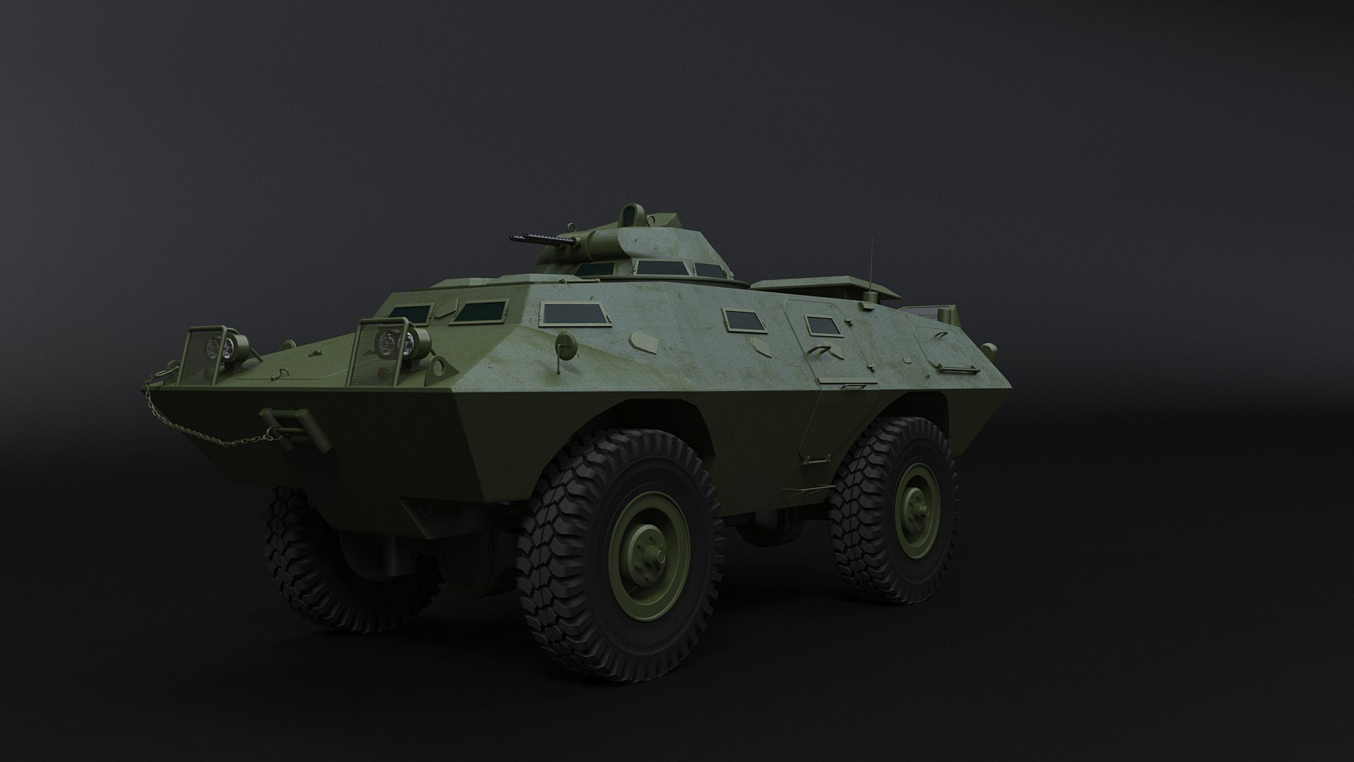 3D M706 Gage Commando - TurboSquid 1838582