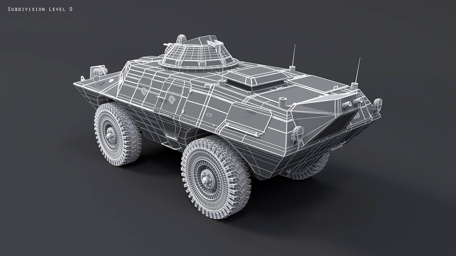 3D M706 Gage Commando - TurboSquid 1838582