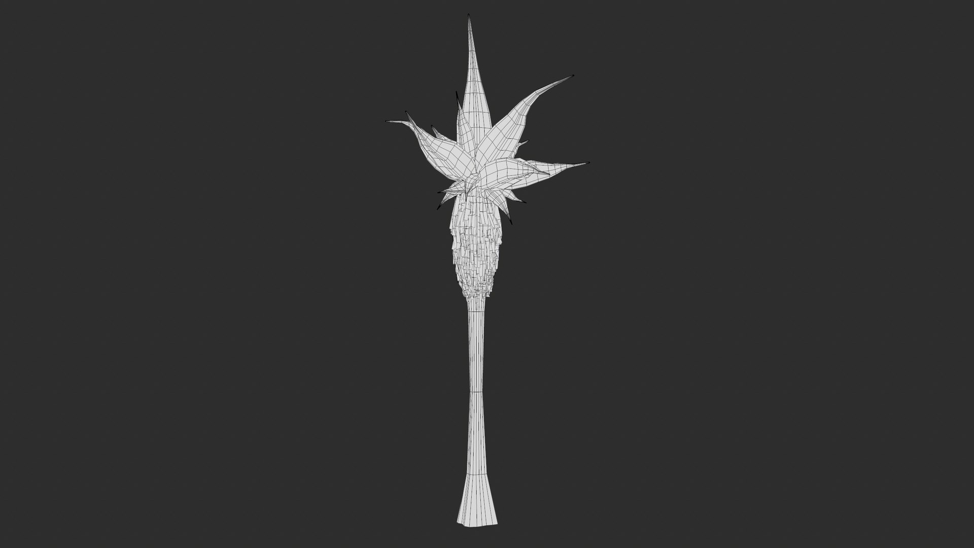 Alien Palm Vegetation 3D Model - TurboSquid 1688669