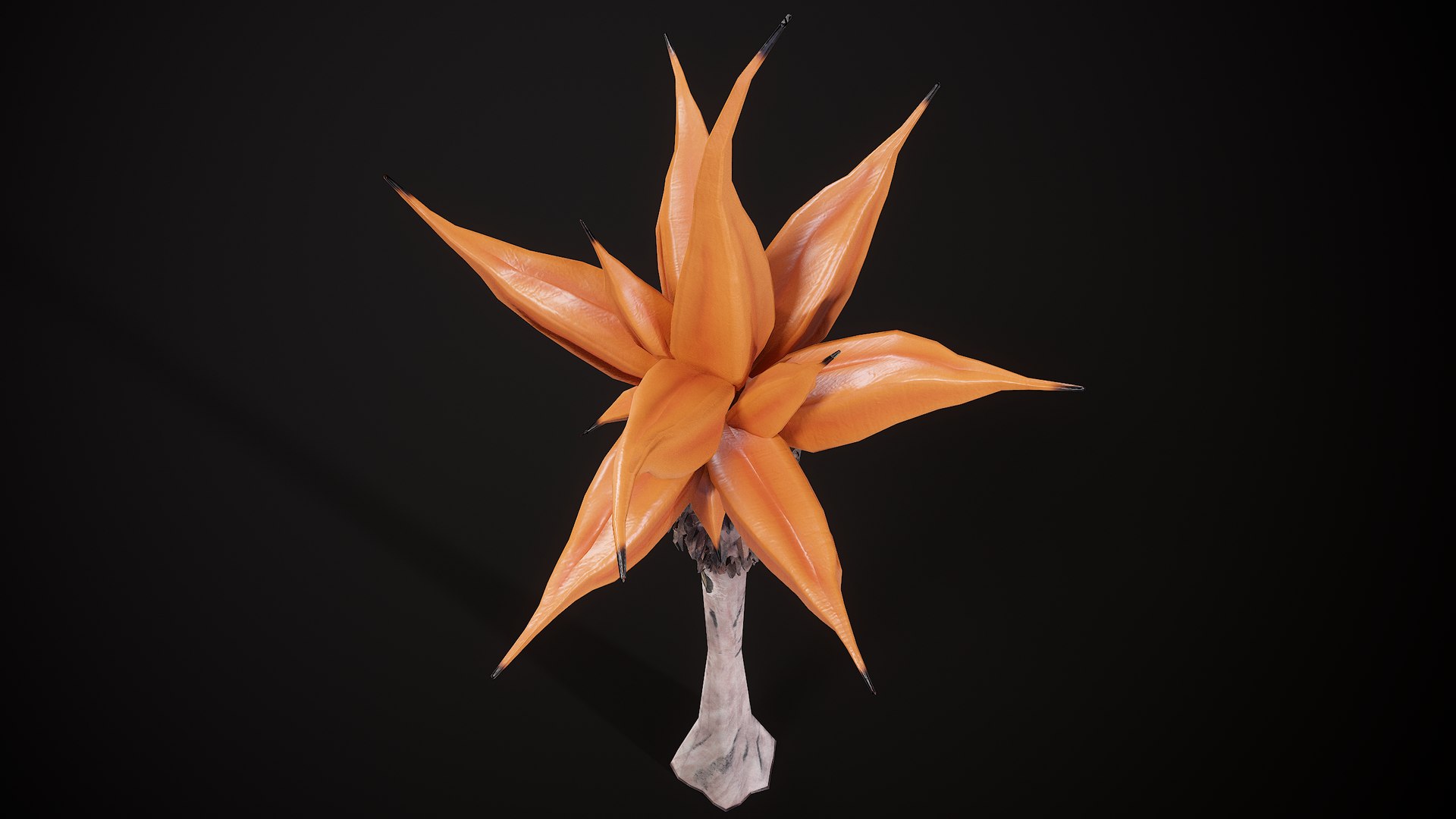 Alien Palm Vegetation 3D Model - TurboSquid 1688669