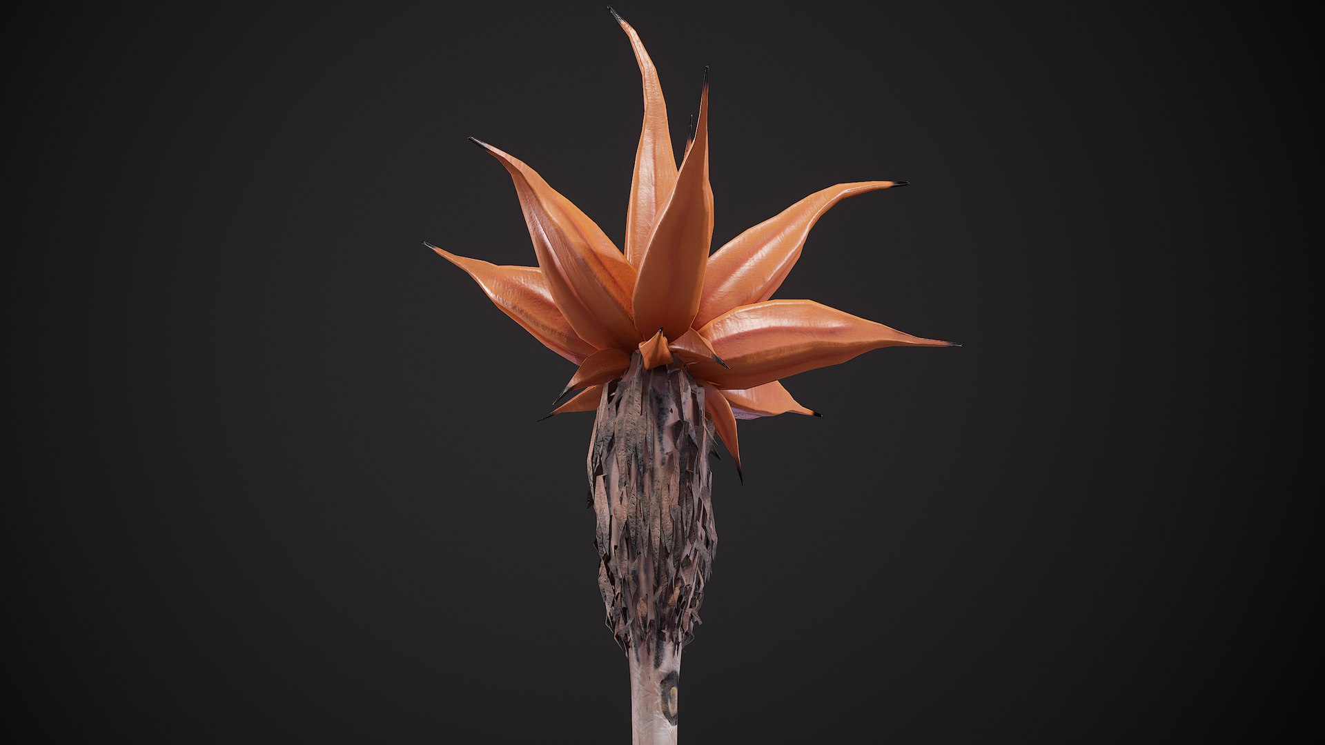 Alien Palm Vegetation 3D Model - TurboSquid 1688669
