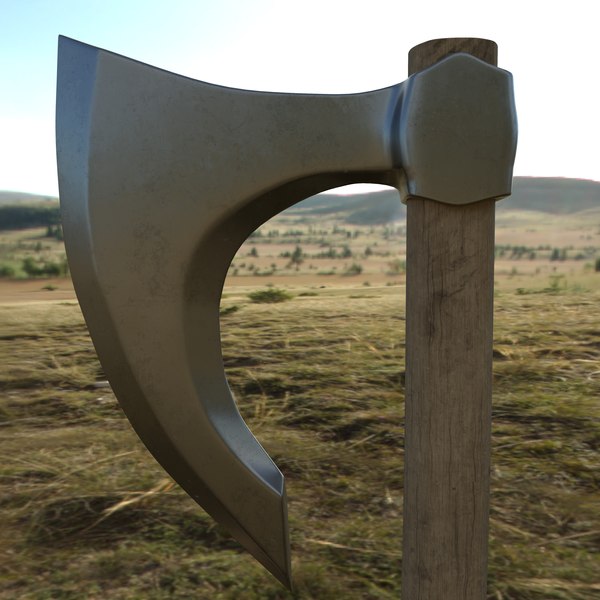 Bearded axe model - TurboSquid 1253020