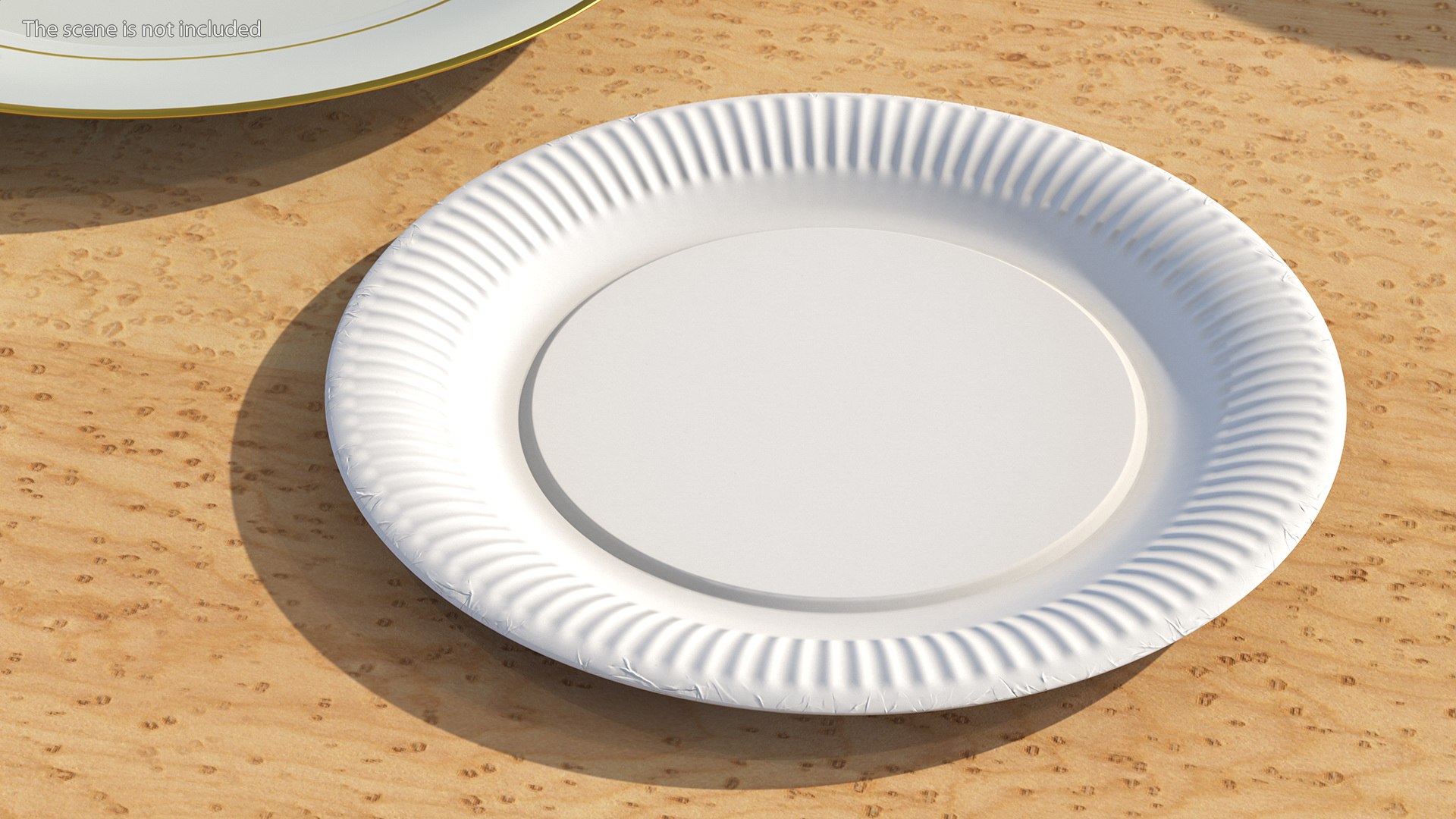 3D Paper Plate - TurboSquid 2049494
