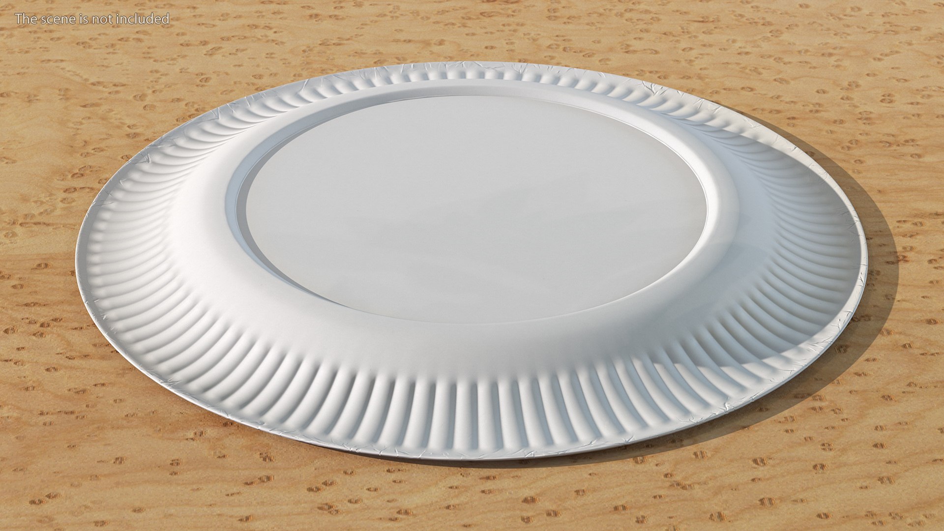 3D Paper Plate - TurboSquid 2049494