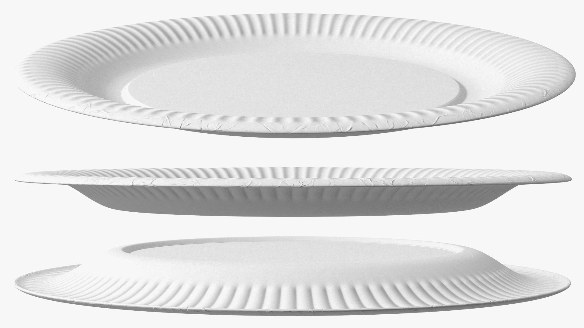 3D Paper Plate - TurboSquid 2049494