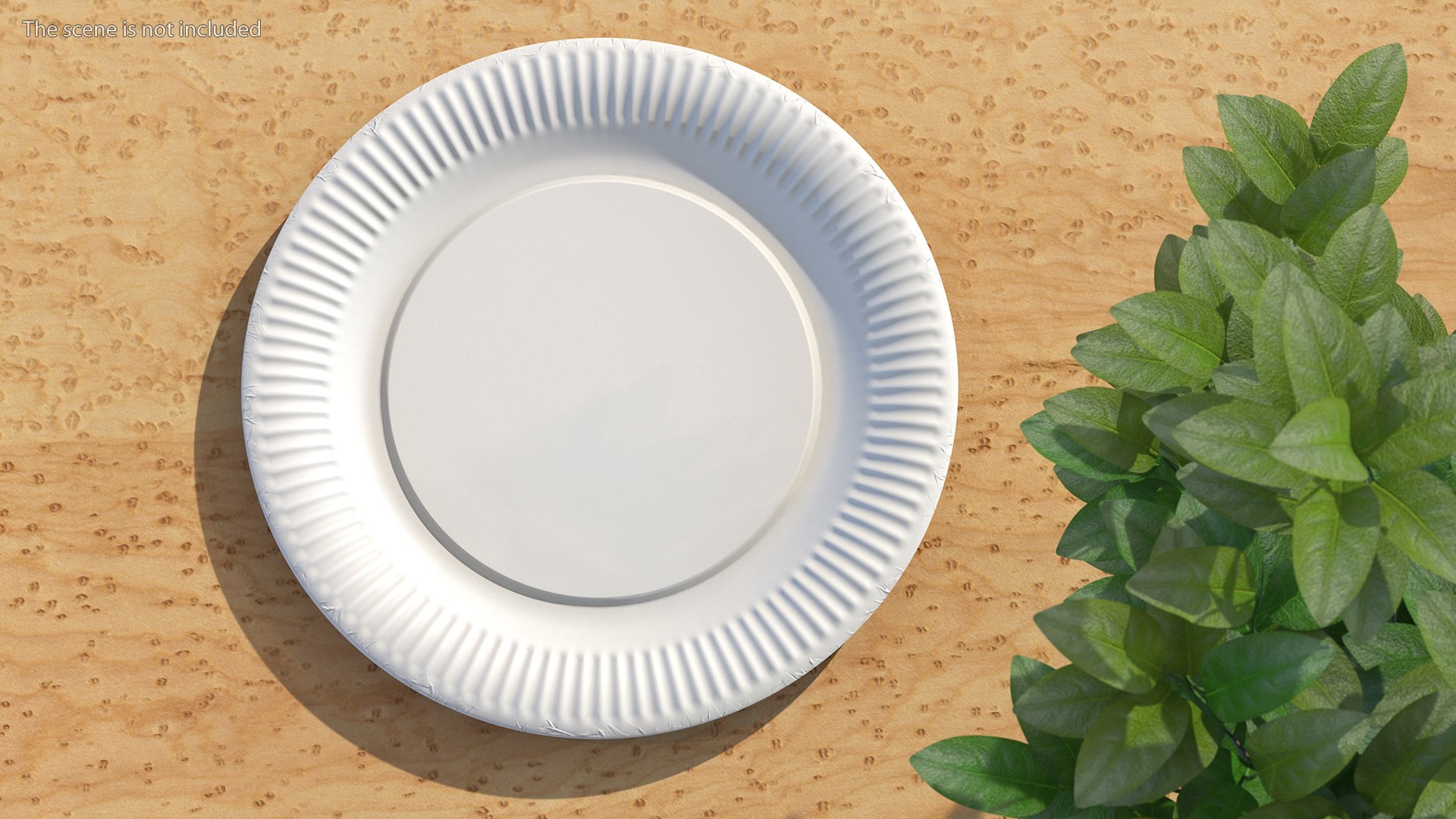3D Paper Plate - TurboSquid 2049494