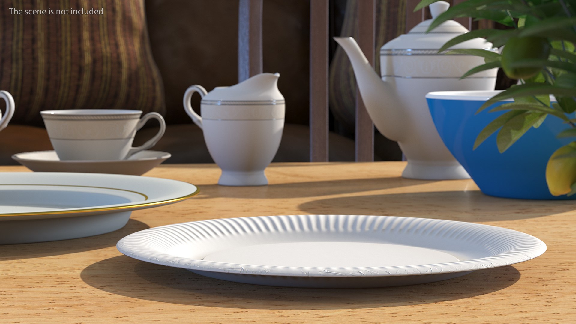 3D Paper Plate - TurboSquid 2049494