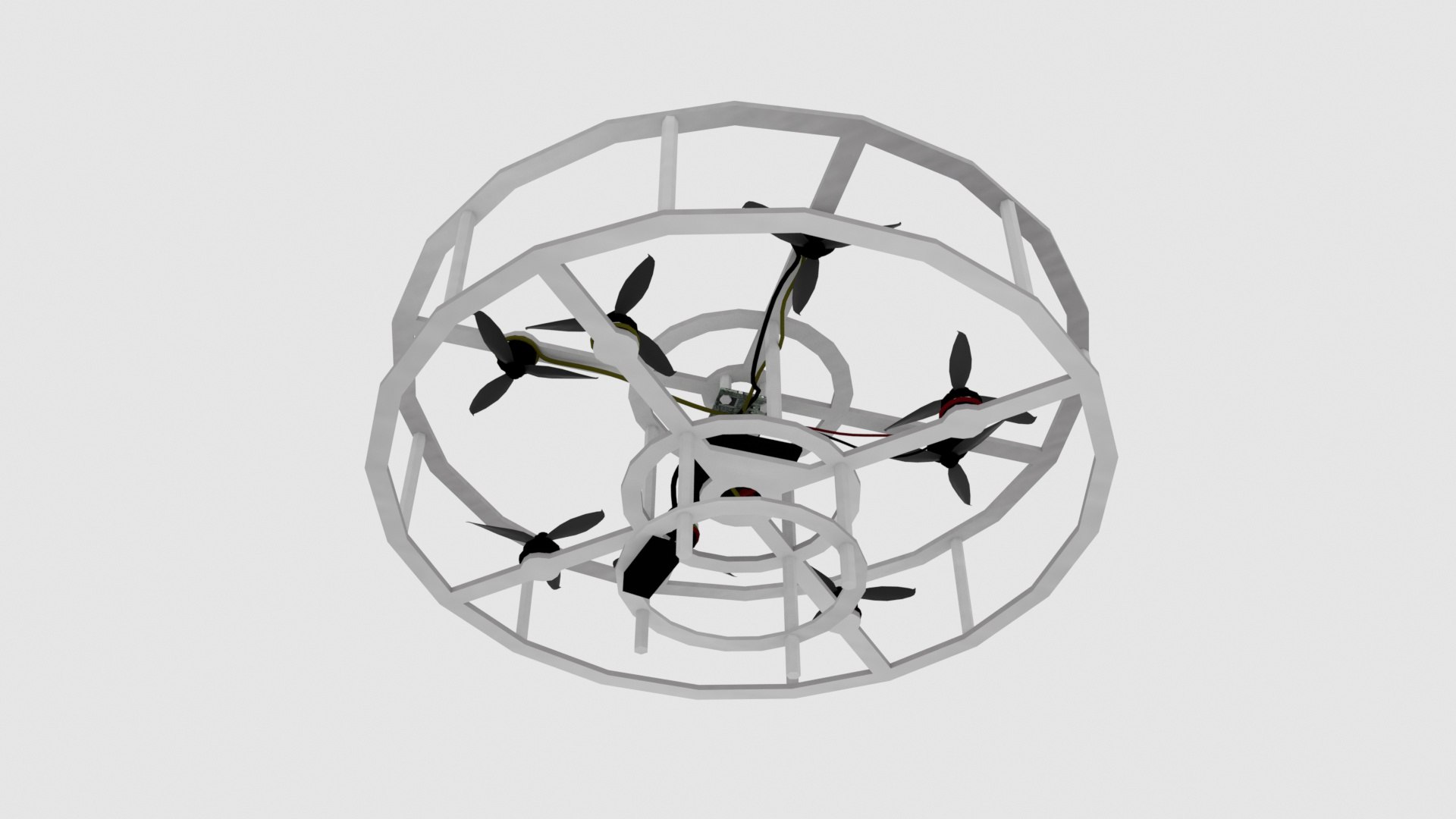 3D Circle Drone Model - TurboSquid 2273708