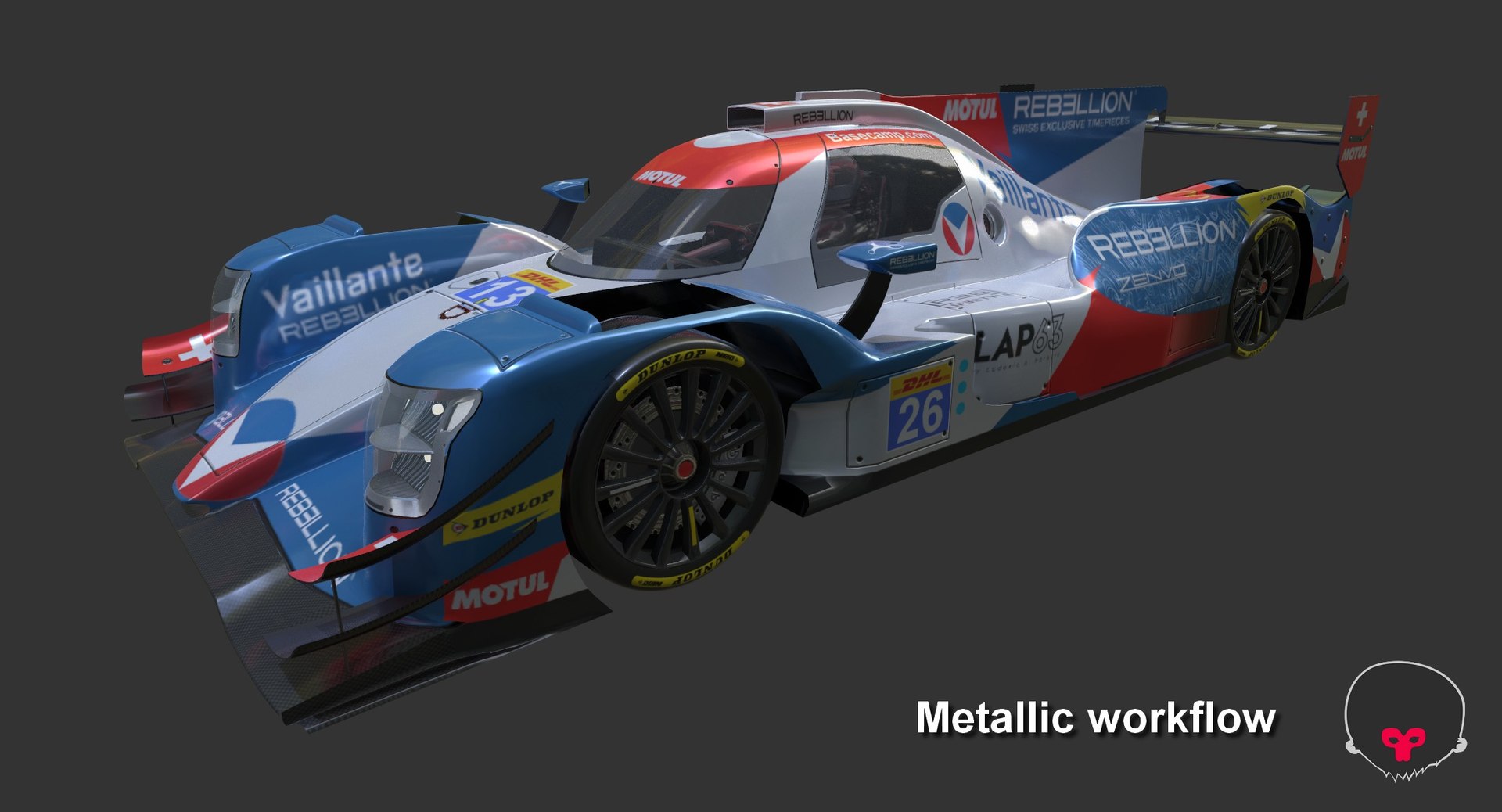 Vaillante Rebellion Lmp2 Wec 3D Model - TurboSquid 1196715