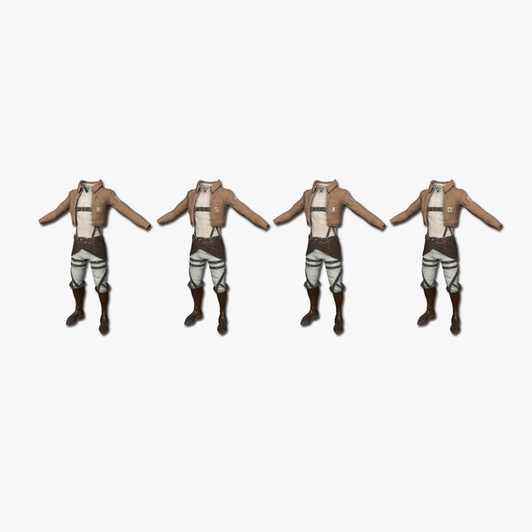 Free 3D Attack-On-Titan Models | TurboSquid