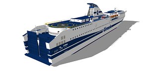 Ferry SketchUp Models for Download | TurboSquid