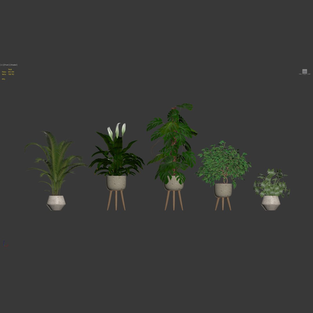 3D Plants Collection 121 - TurboSquid 1958884