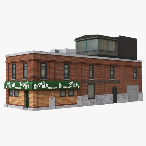 Corner pub 3D model - TurboSquid 1293432