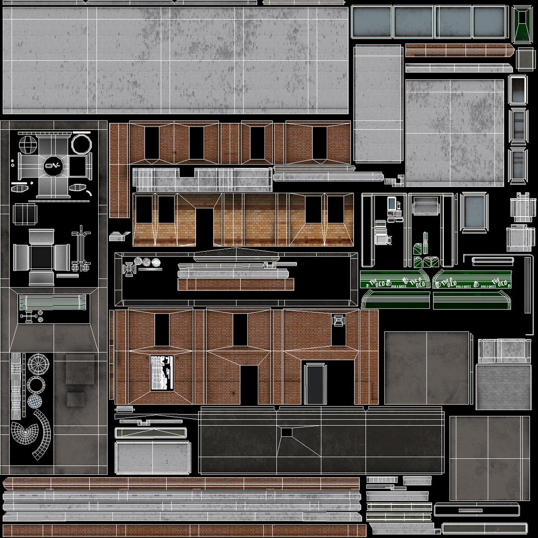 Building Pub 3D Model - TurboSquid 1771124