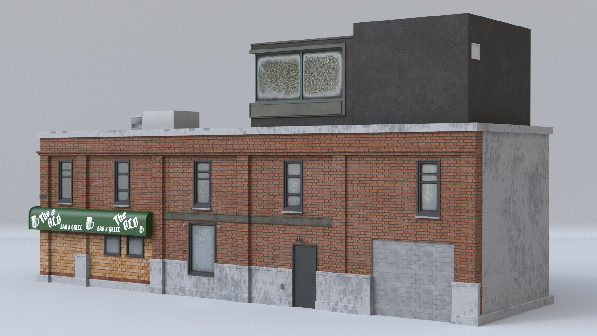 Building Pub 3D Model - TurboSquid 1771124