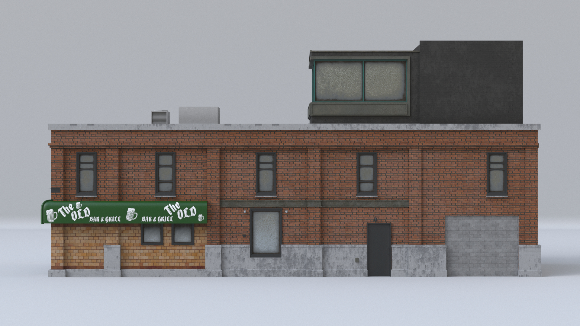 Building Pub 3D Model - TurboSquid 1771124