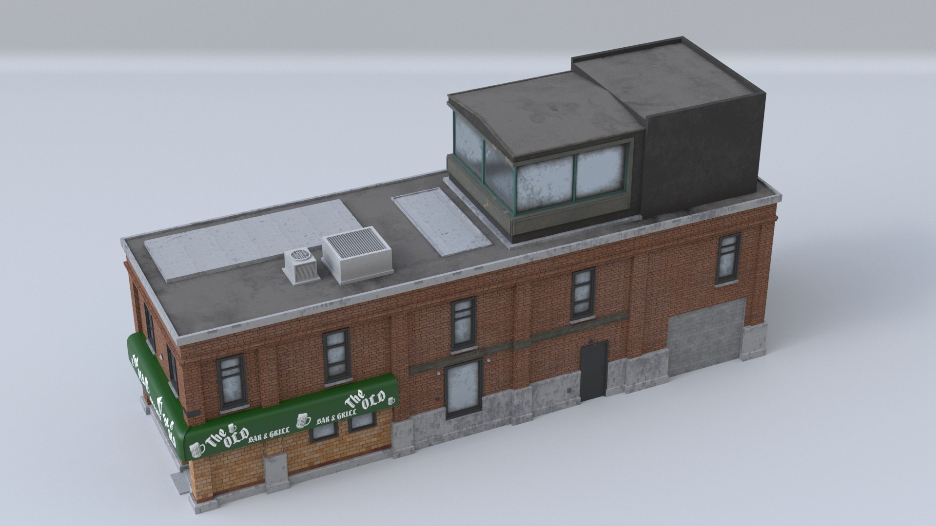 Building Pub 3D Model - TurboSquid 1771124
