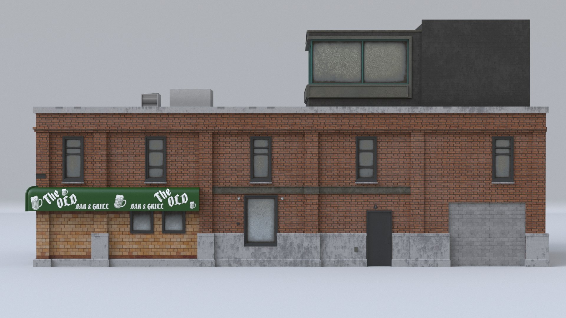 Building Pub 3D Model - TurboSquid 1771124