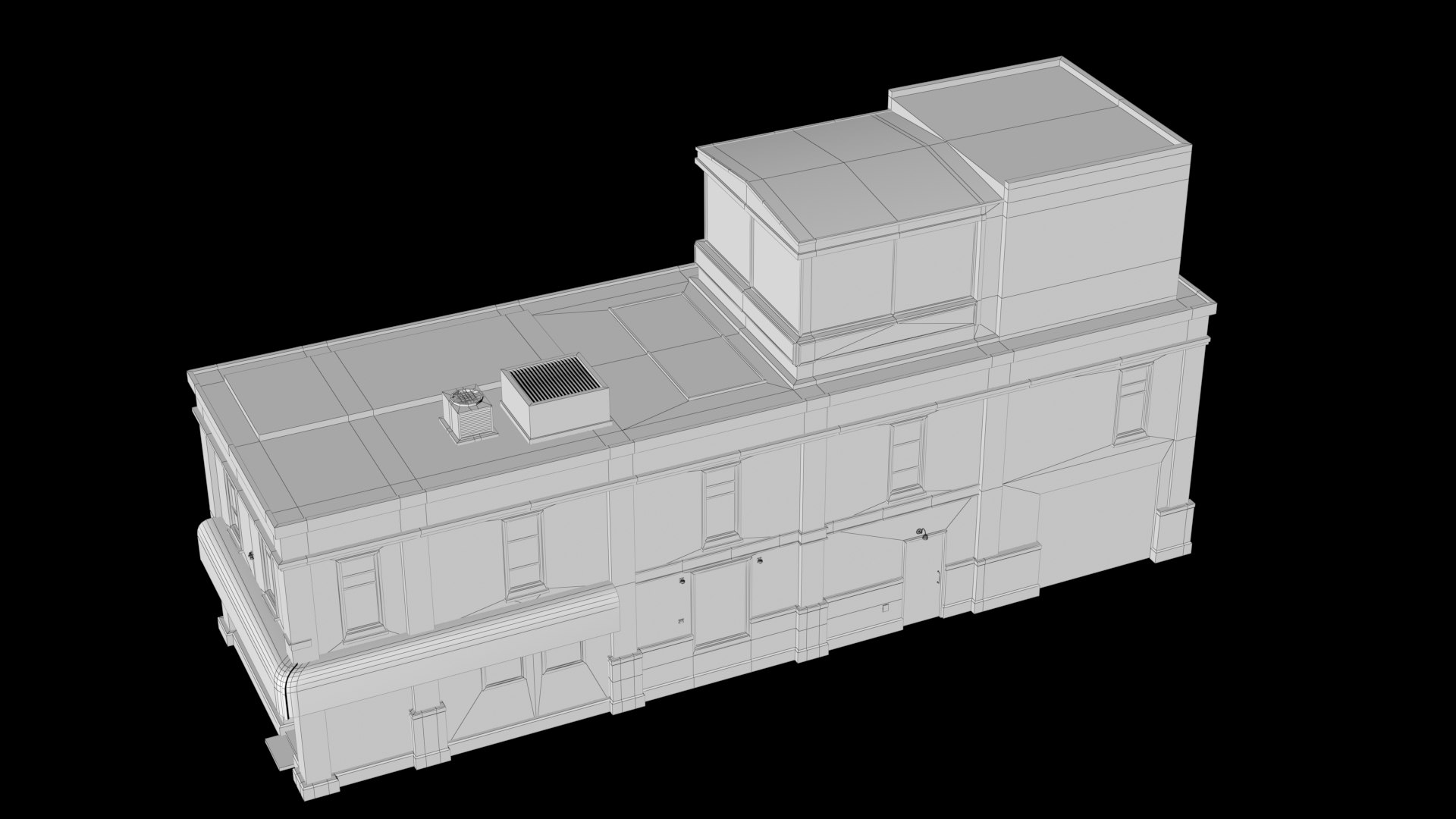 Building Pub 3D Model - TurboSquid 1771124