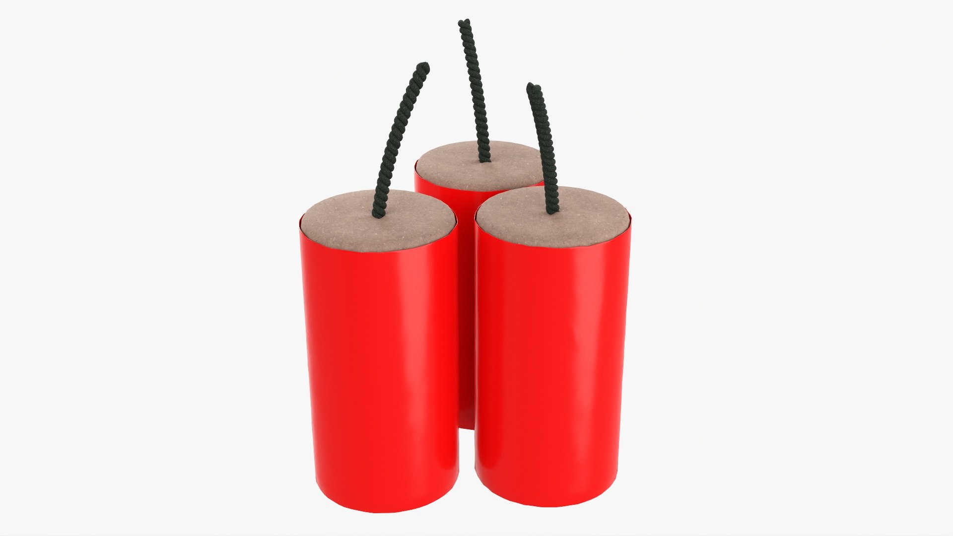 3D Fireworks Firecrackers Model - TurboSquid 1781242
