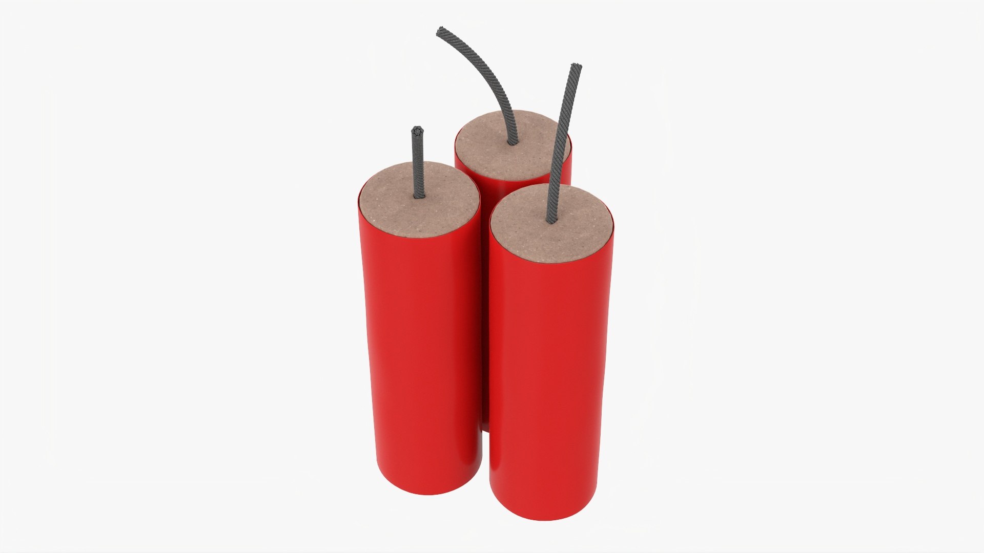 3D Fireworks Firecrackers Model - TurboSquid 1781242