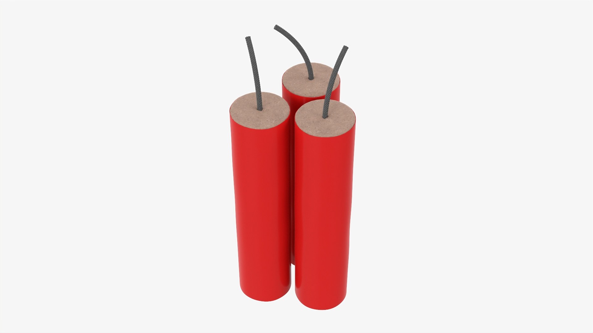 3D Fireworks Firecrackers Model - TurboSquid 1781242