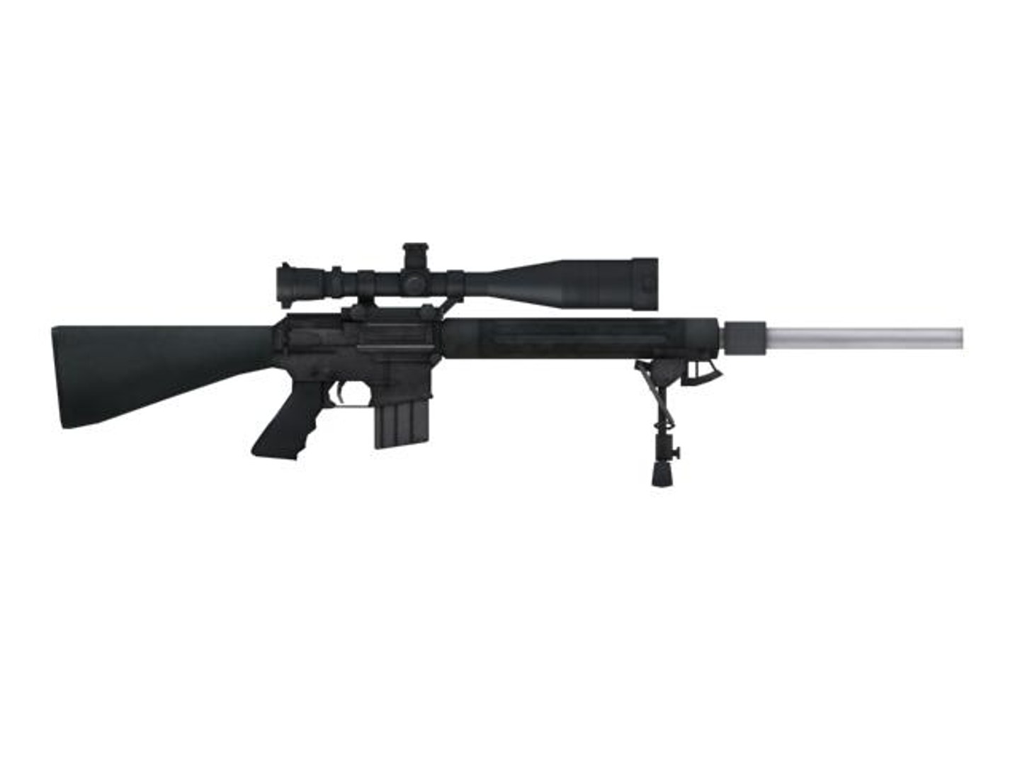 sniper rifle 3d