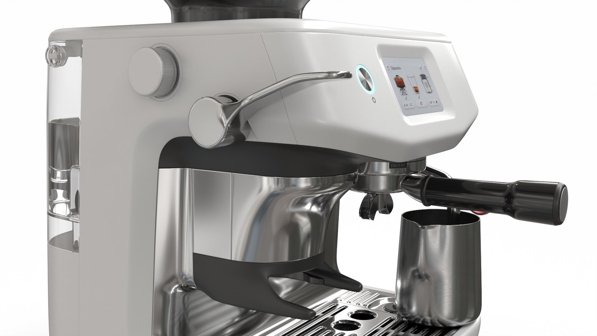 Modern Espresso Machine Filled 3D Model - TurboSquid 2302373