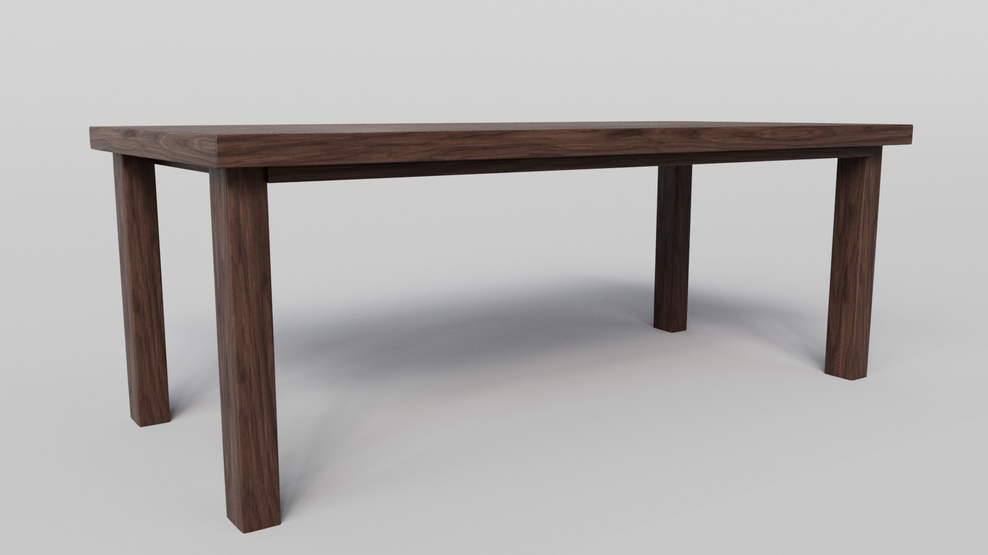 3D Wooden Table - TurboSquid 1963961
