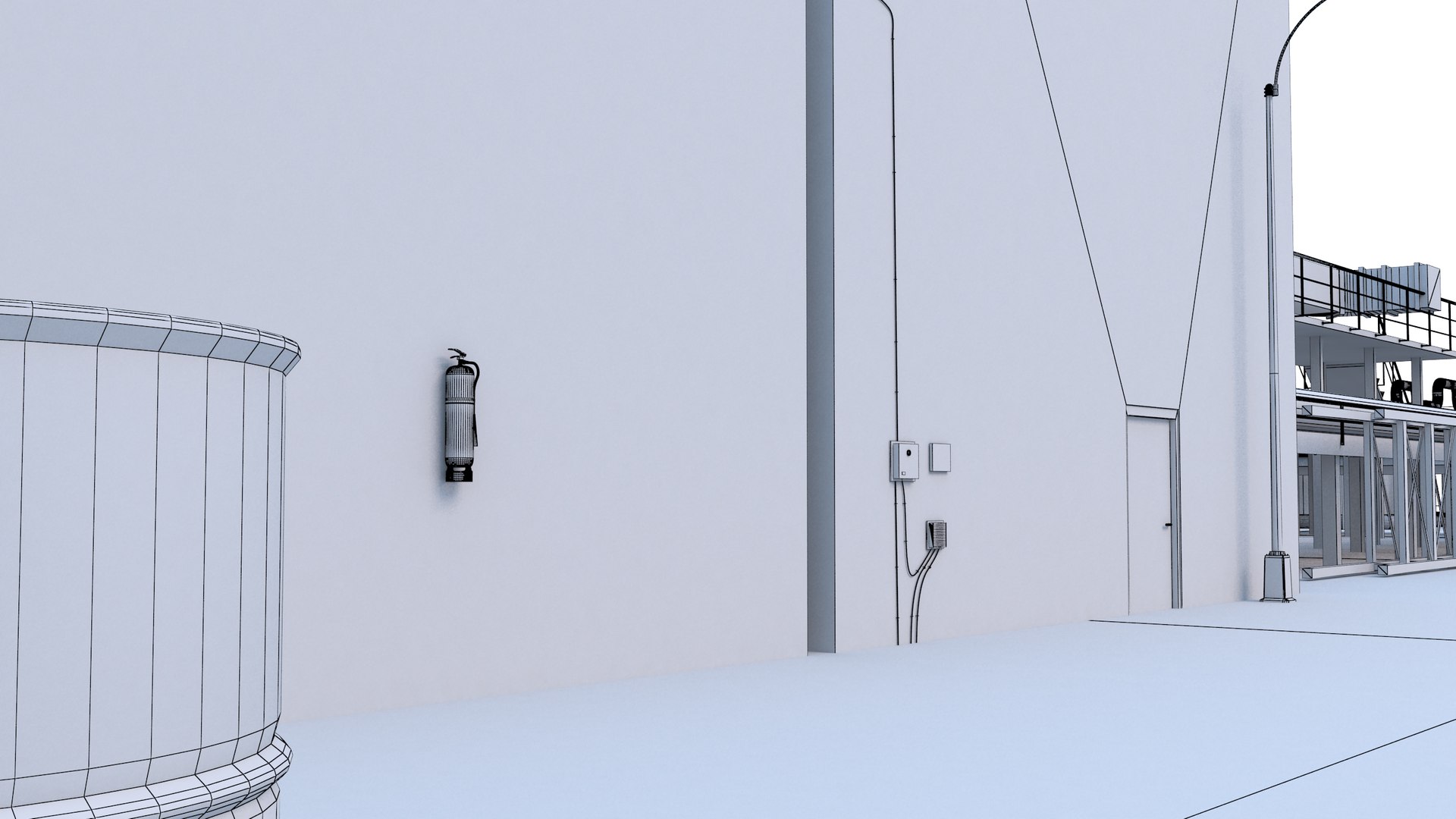 Oil rig 3D model - TurboSquid 1706730