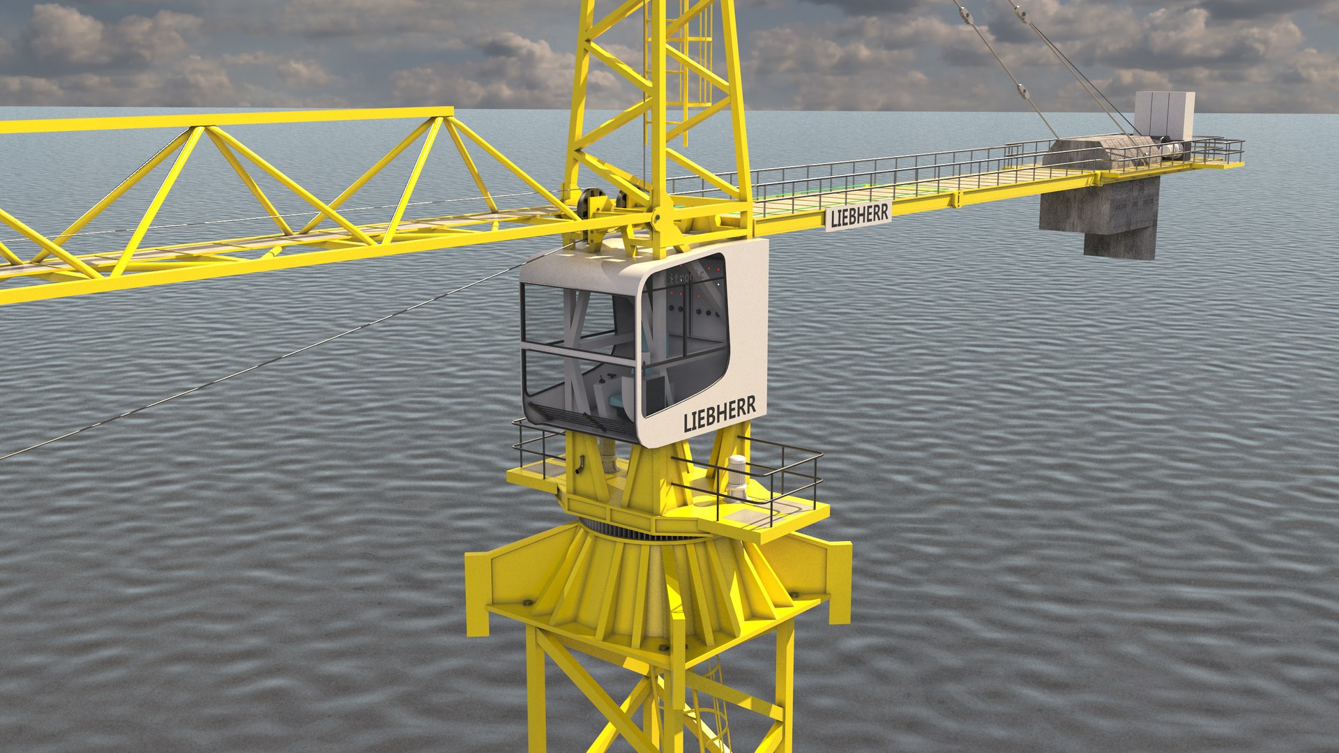 Oil Rig 3D Model - TurboSquid 1706730