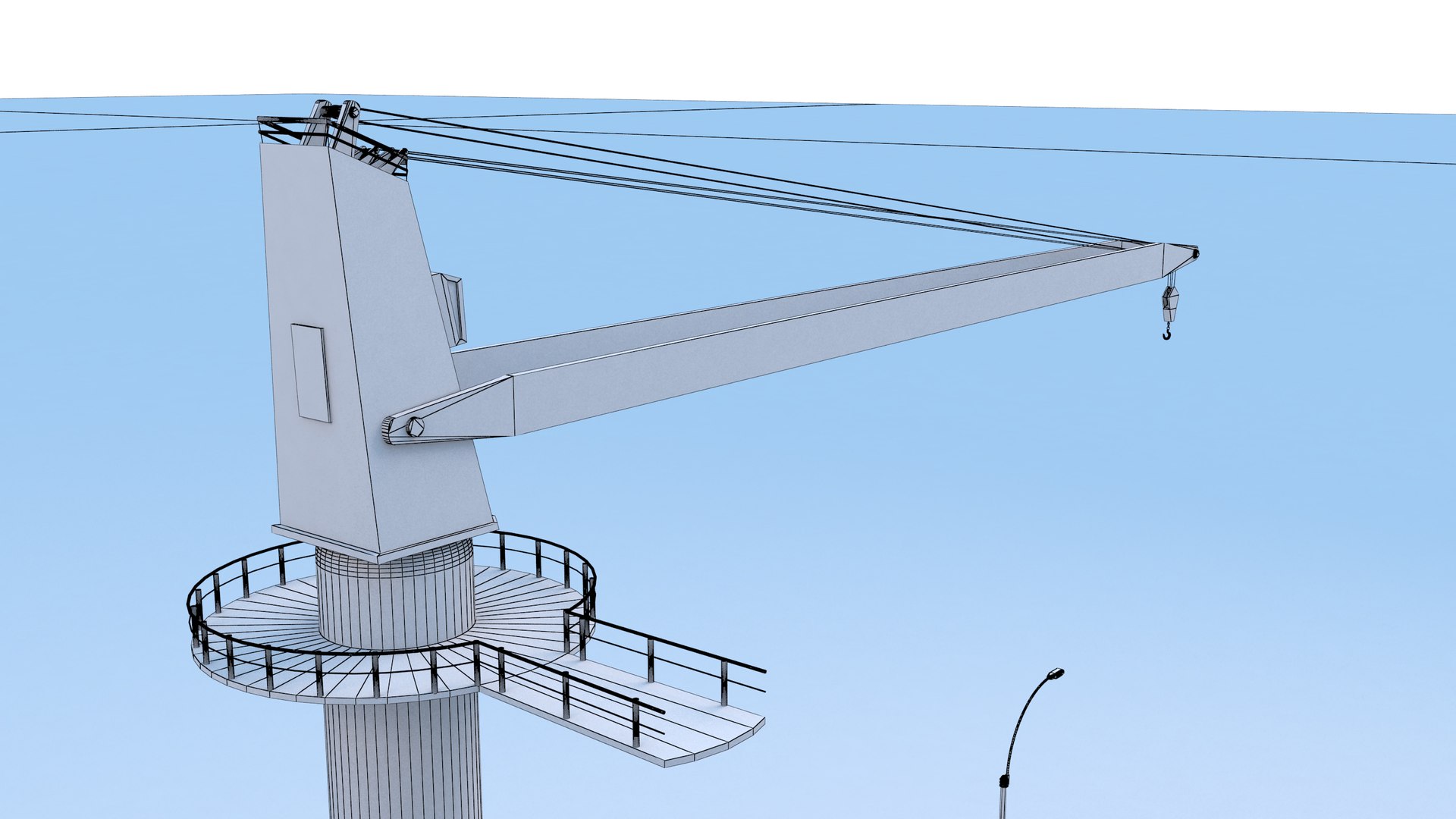 Oil Rig 3D Model - TurboSquid 1706730