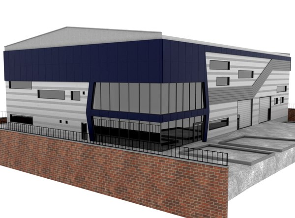 Factory 3D model - TurboSquid 1368553