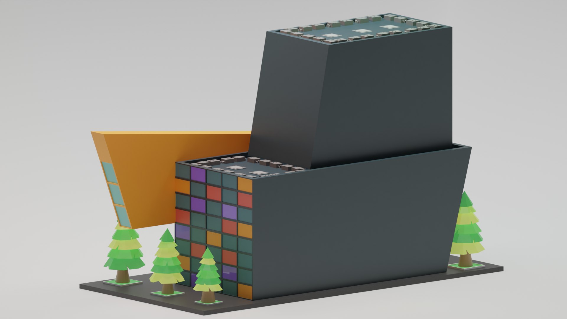 3D Model Cartoon Store 01 - TurboSquid 1904283