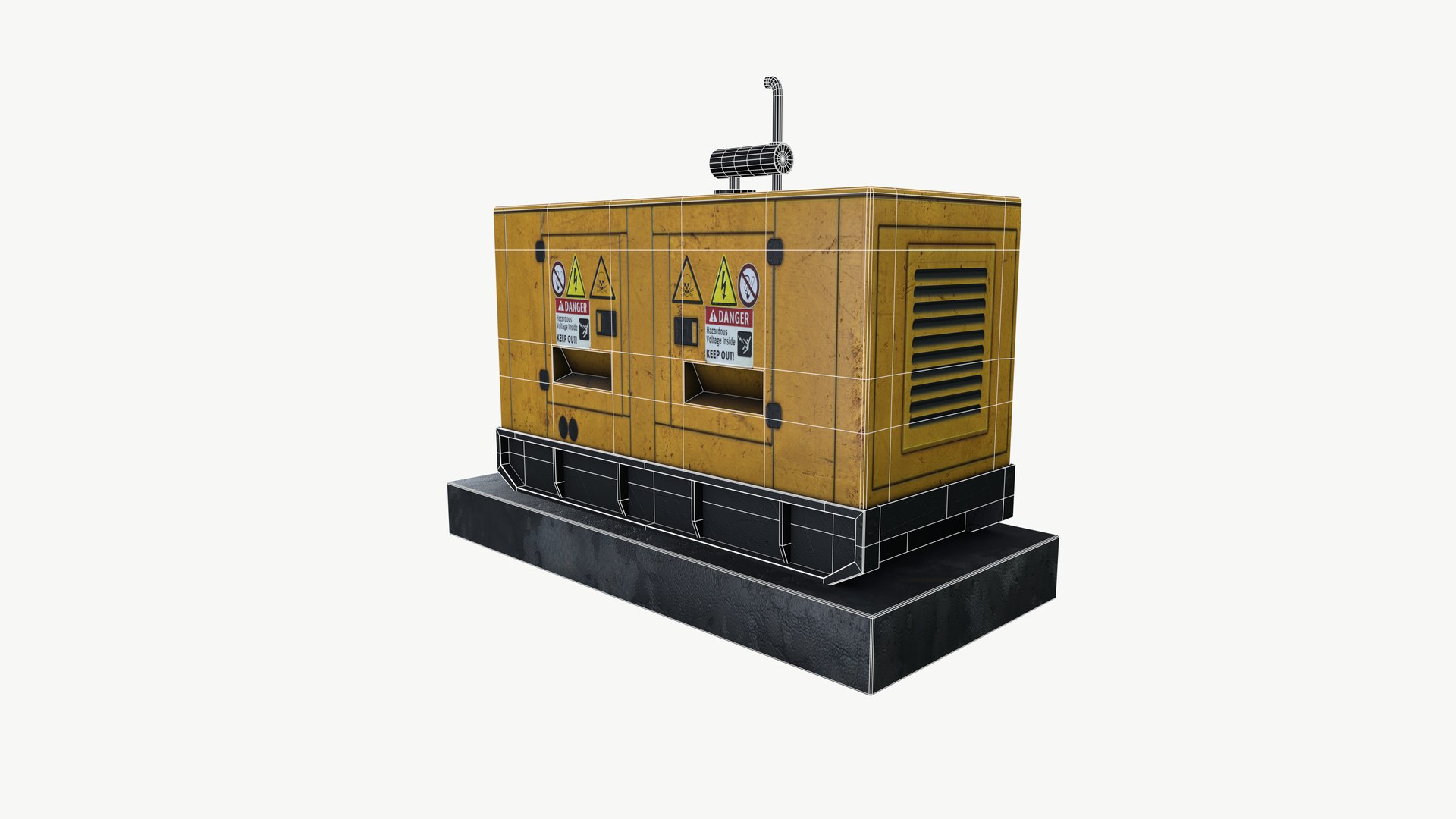 Standby Generator 3D Model - TurboSquid 2391888