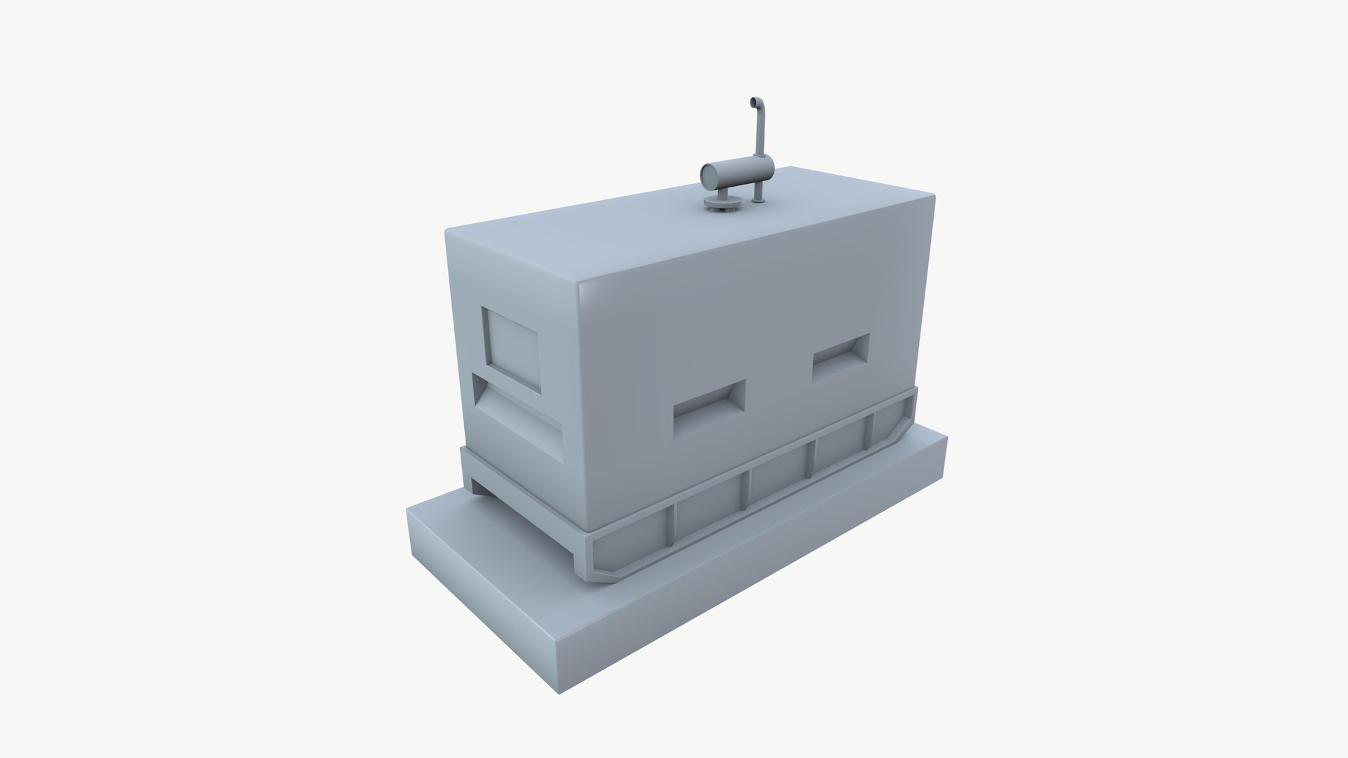 Standby Generator 3D Model - TurboSquid 2391888