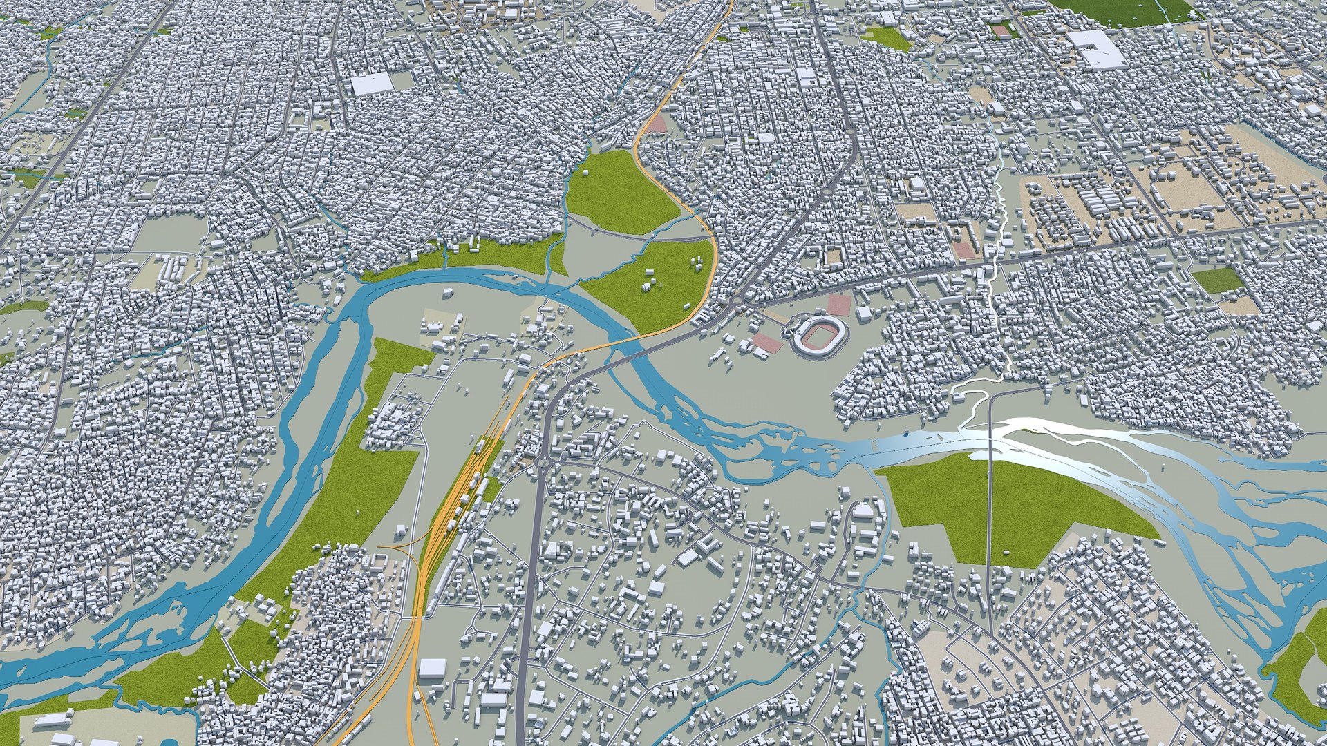 3D Kaduna Nigeria - TurboSquid 2100249