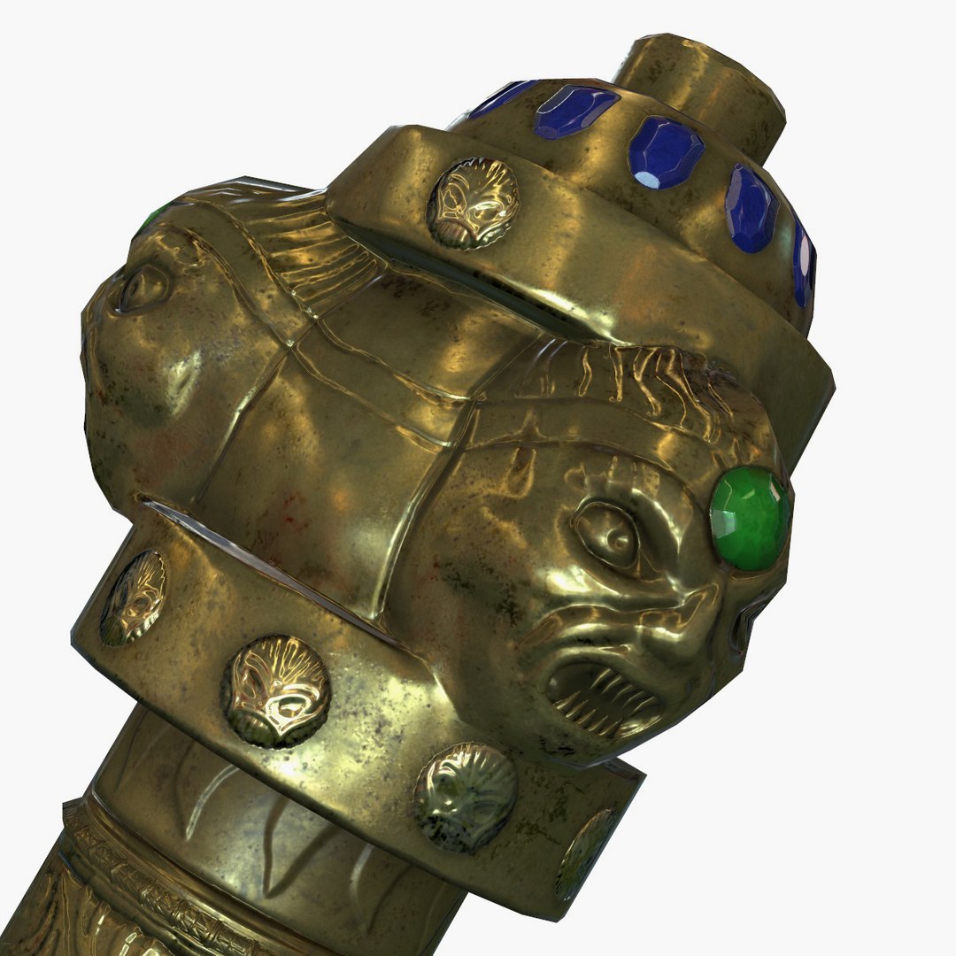 Ritual Dagger 3d Max