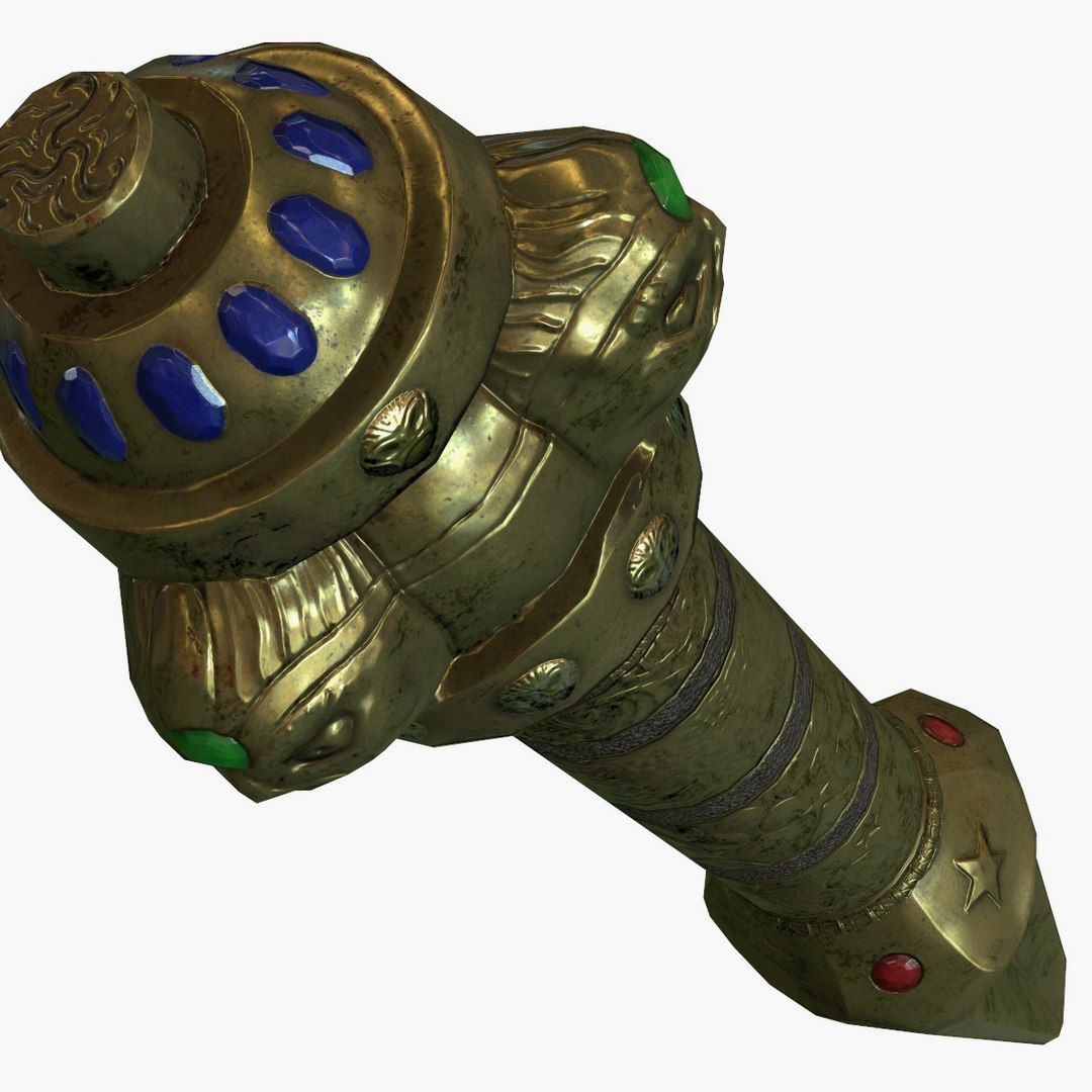 Ritual Dagger 3d Max