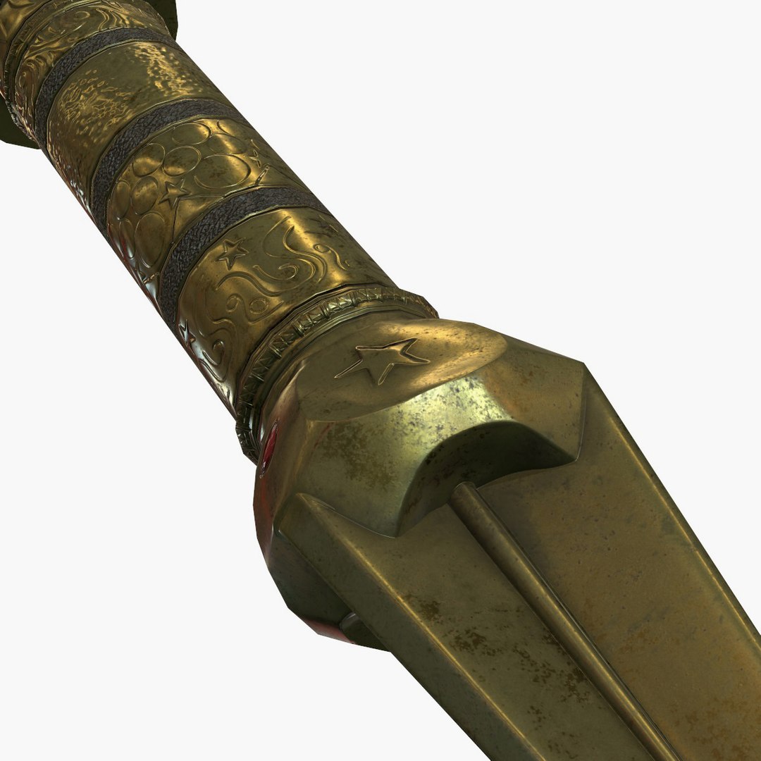 Ritual Dagger 3d Max